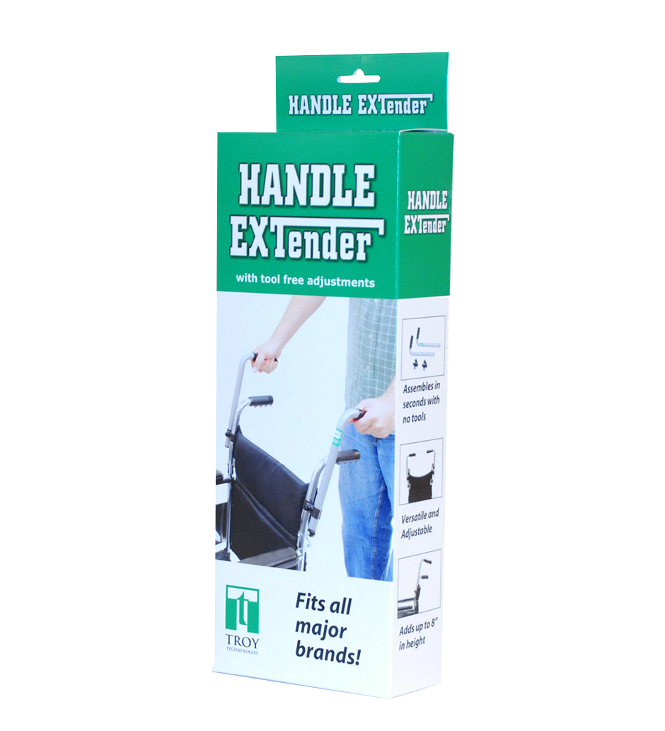 Wheelchair Push Handle Extensions (Heavy Duty)